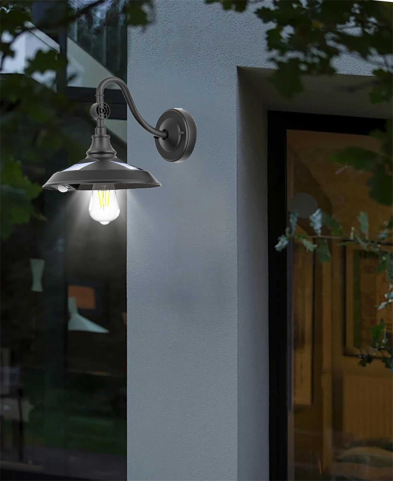 Gracie Oaks 2-Pack Outdoor Wall Lights | Wayfair