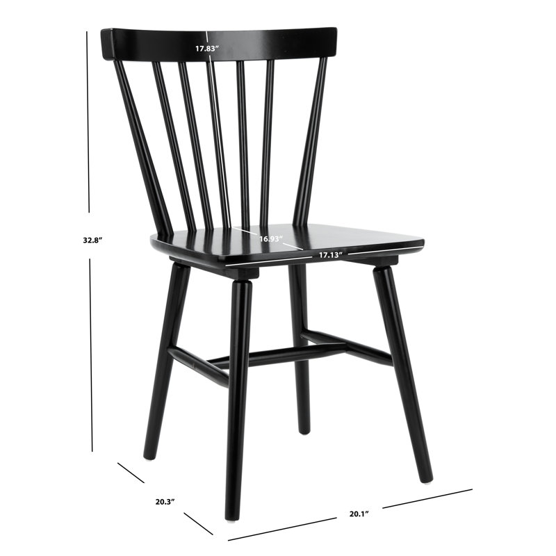 Gracie Oaks Solid Wood Dining Chair & Reviews | Wayfair