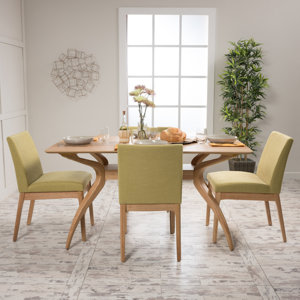 George Oliver Dashone 5 - Piece Dining Set & Reviews | Wayfair
