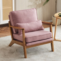 Pink Accent Chairs You'll Love | Wayfair