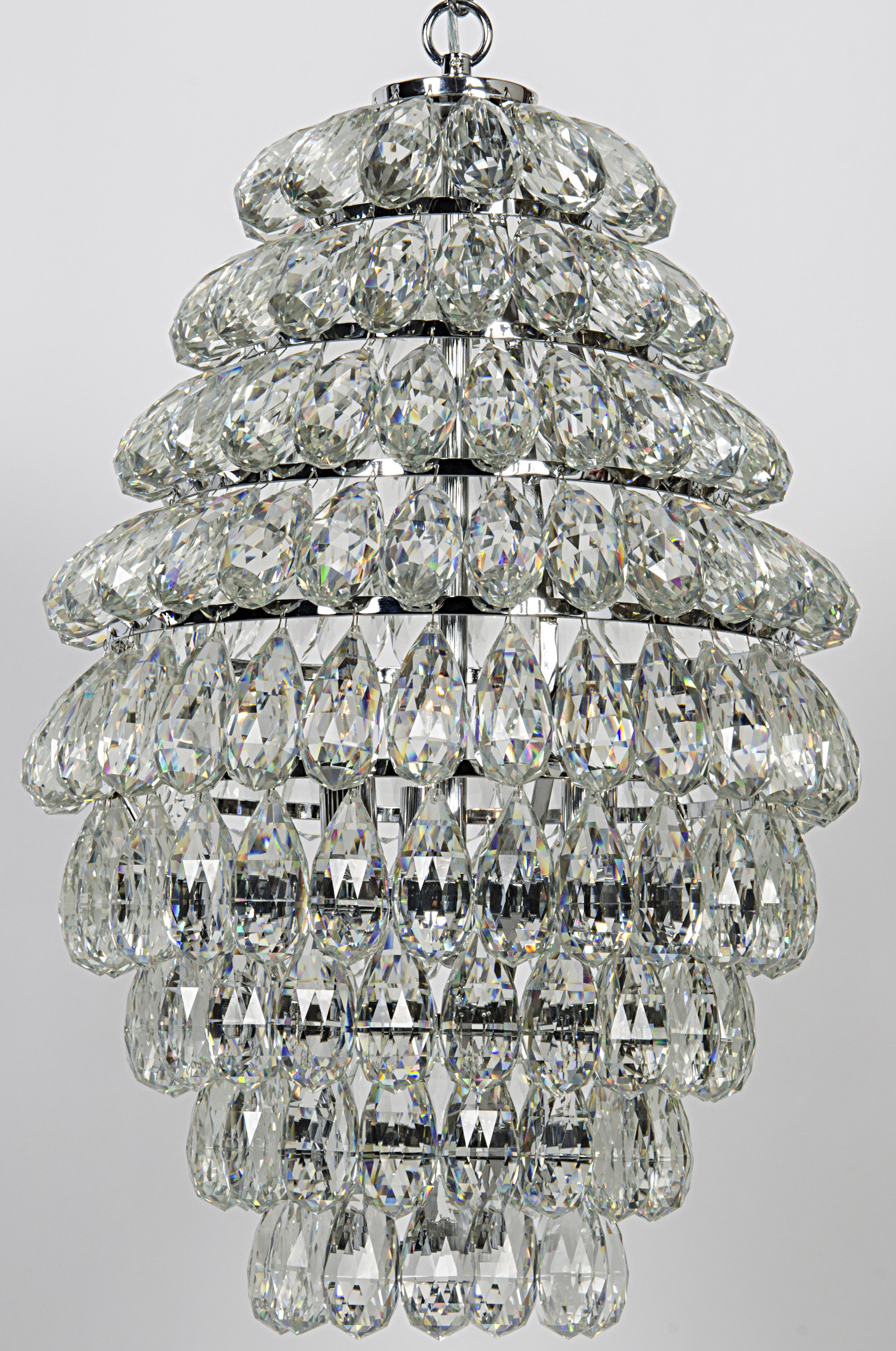 Noir 3 - Light Statement Tiered Chandelier | Wayfair
