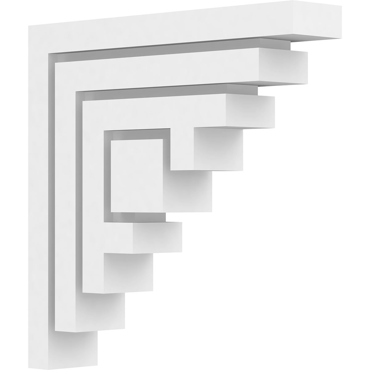 Ekena Millwork Standard Landon Architectural Grade PVC Bracket ...