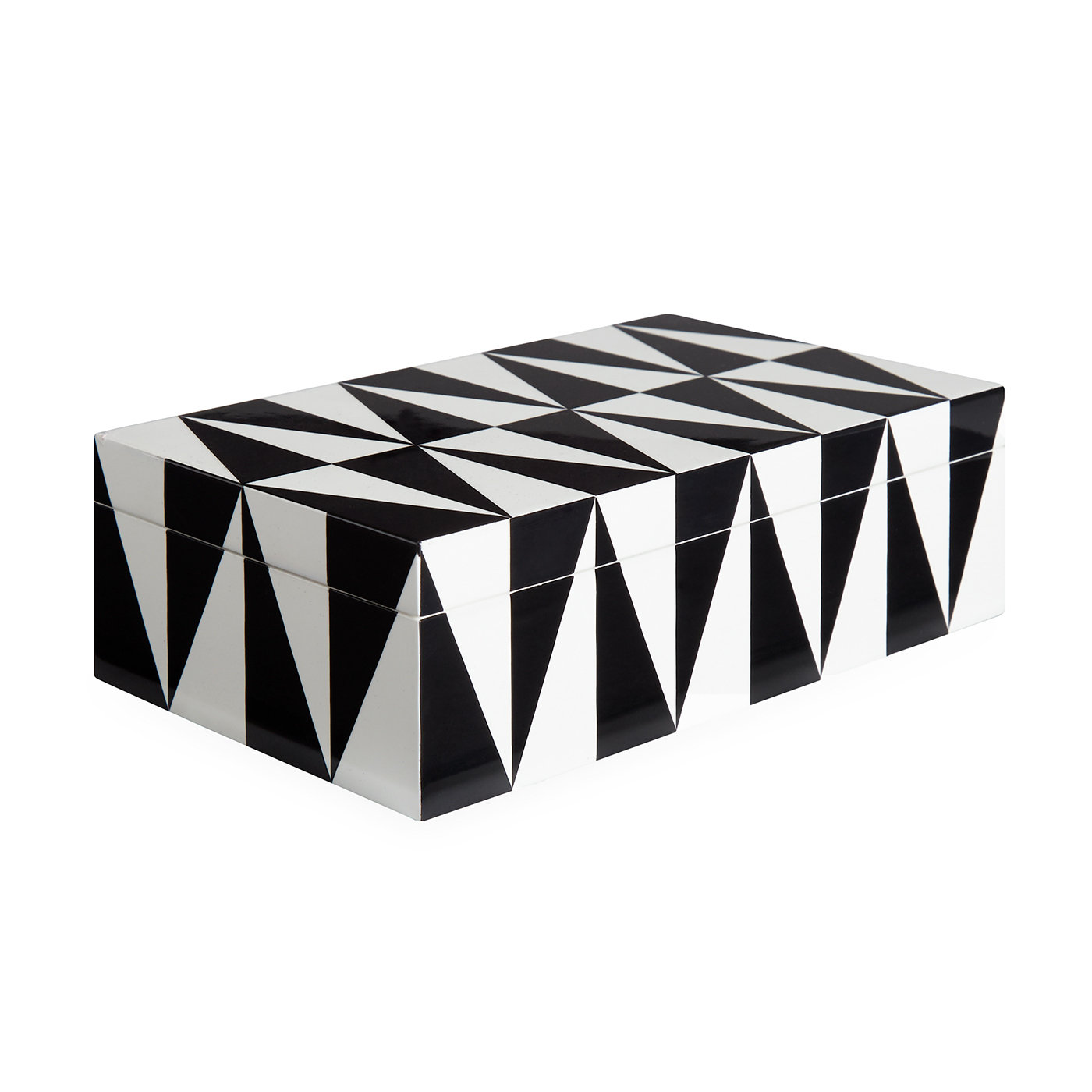 Jonathan Adler Op Art Lacquer Medium Decorative Box - Wayfair Canada