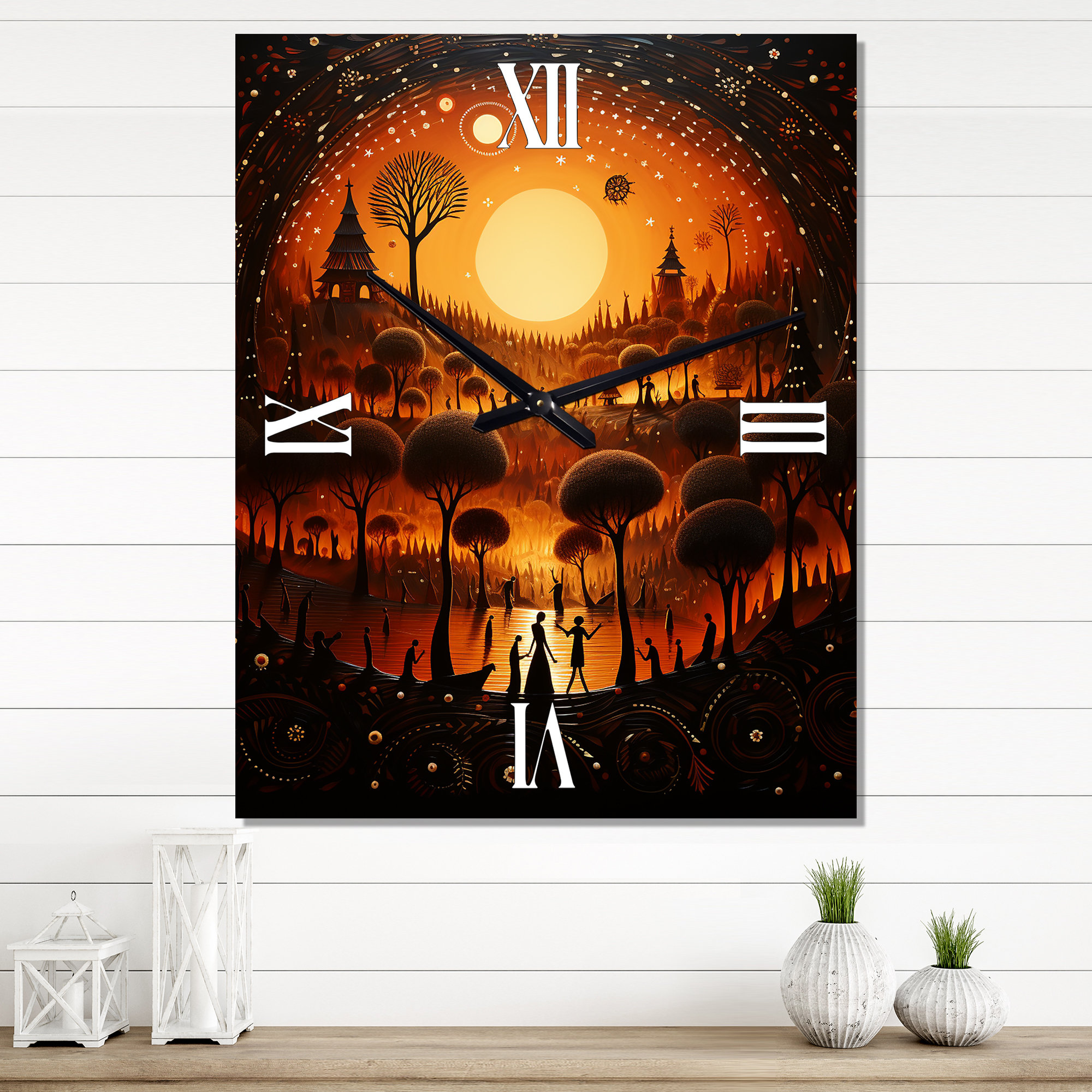 Design Art Folk Religion Sacred Ritual I - Spiritual Very Large Wall ...