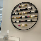 Wine Enthusiast Companies Label View 12 Bottle Wall Mounted Wine Bottle ...