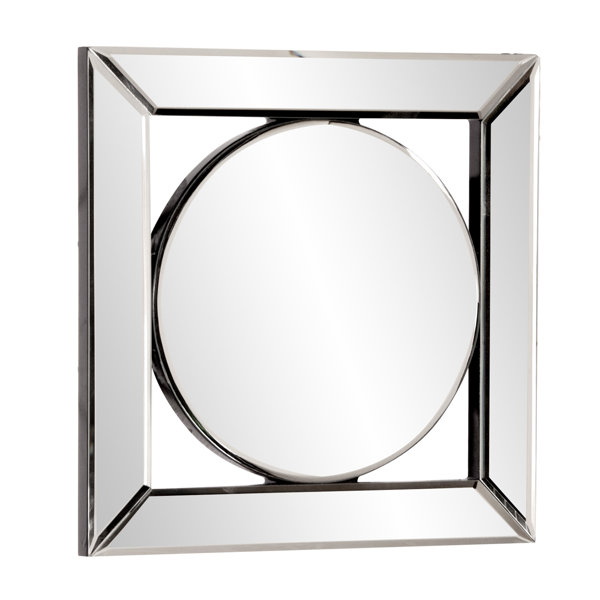 Red Barrel Studio® Square Hanging Accent Mirror "& Reviews" | Wayfair
