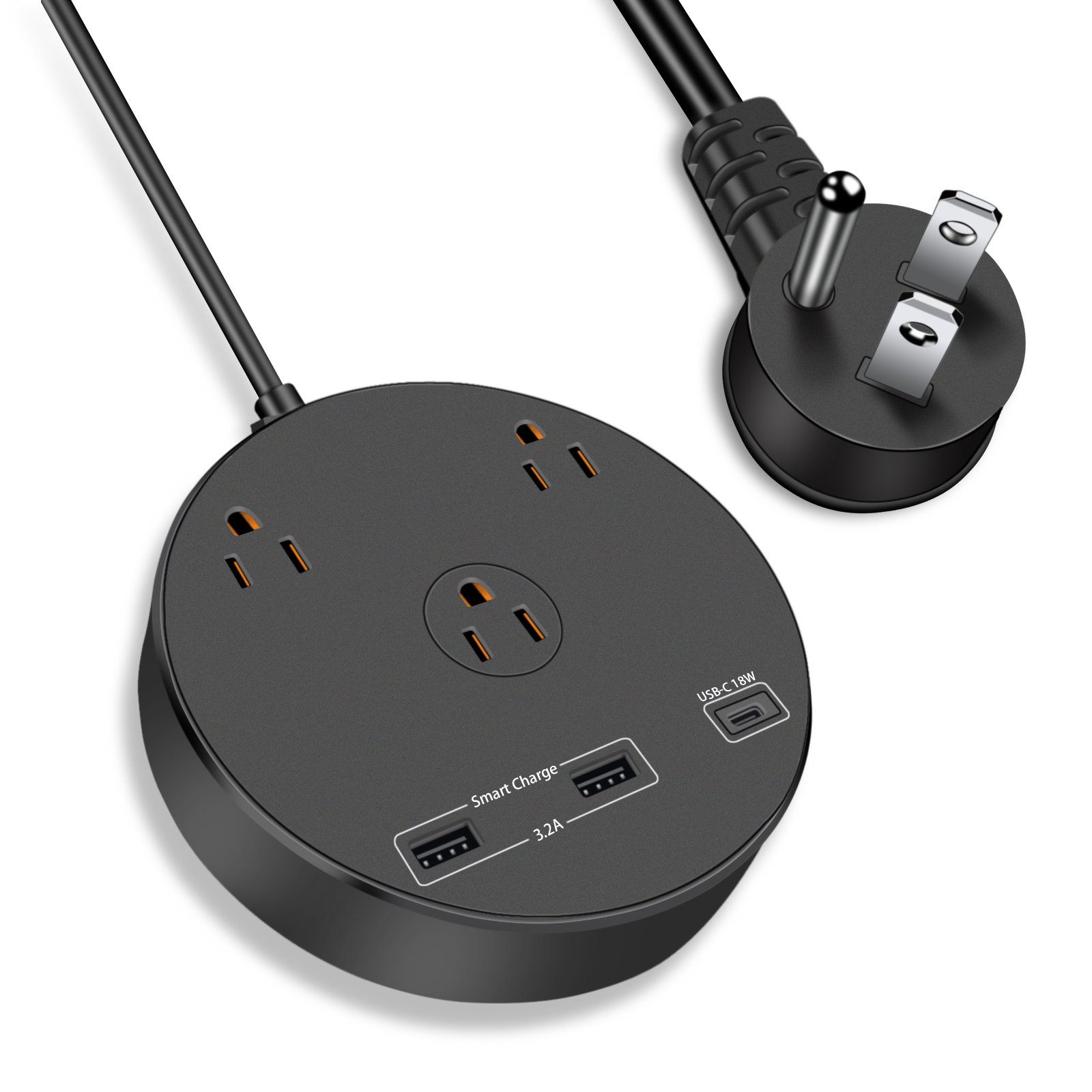 Hansen 2 Amp Standard Tamper Resistant Triplex Outlet | Wayfair