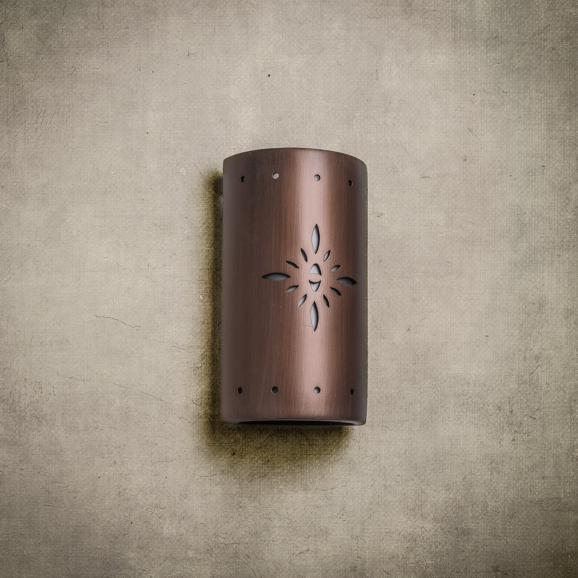 Foundry Select Ninamarie Ceramic Outdoor Wall Light, LED Bulb Included ...