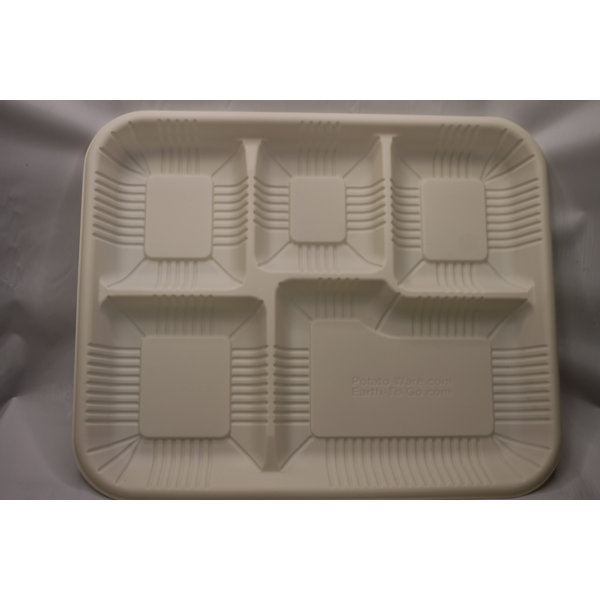 Earth-To-Go Potato Ware, 5-Comp Tray - Wayfair Canada