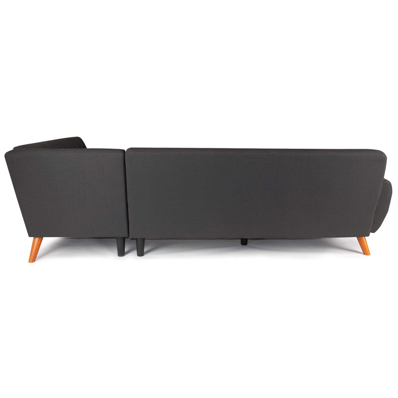 George Oliver Millette 3 - Piece Upholstered Sectional & Reviews | Wayfair