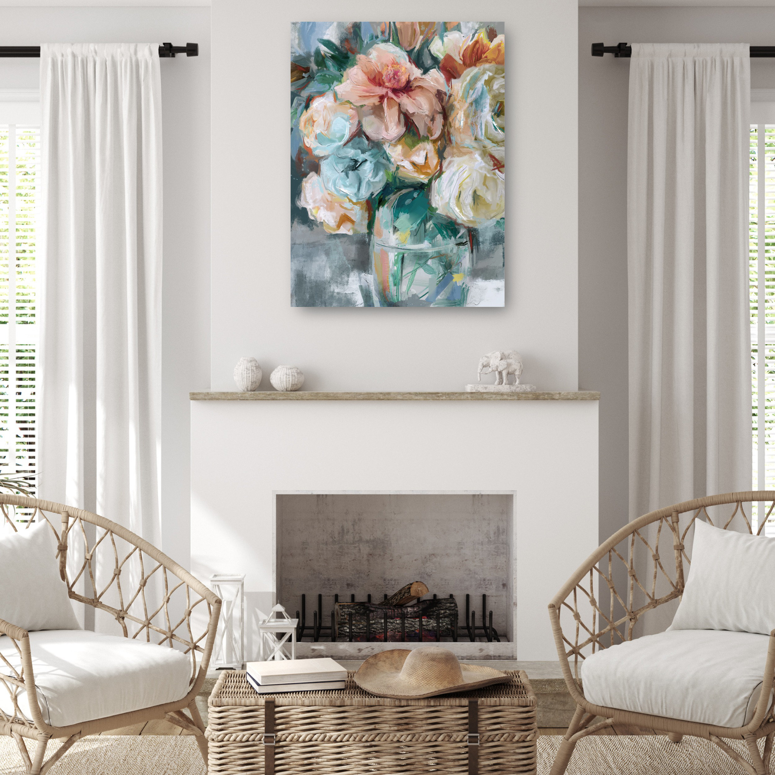 Winston Porter Garden Chapter II by Studio Arts Canvas Art Print | Wayfair