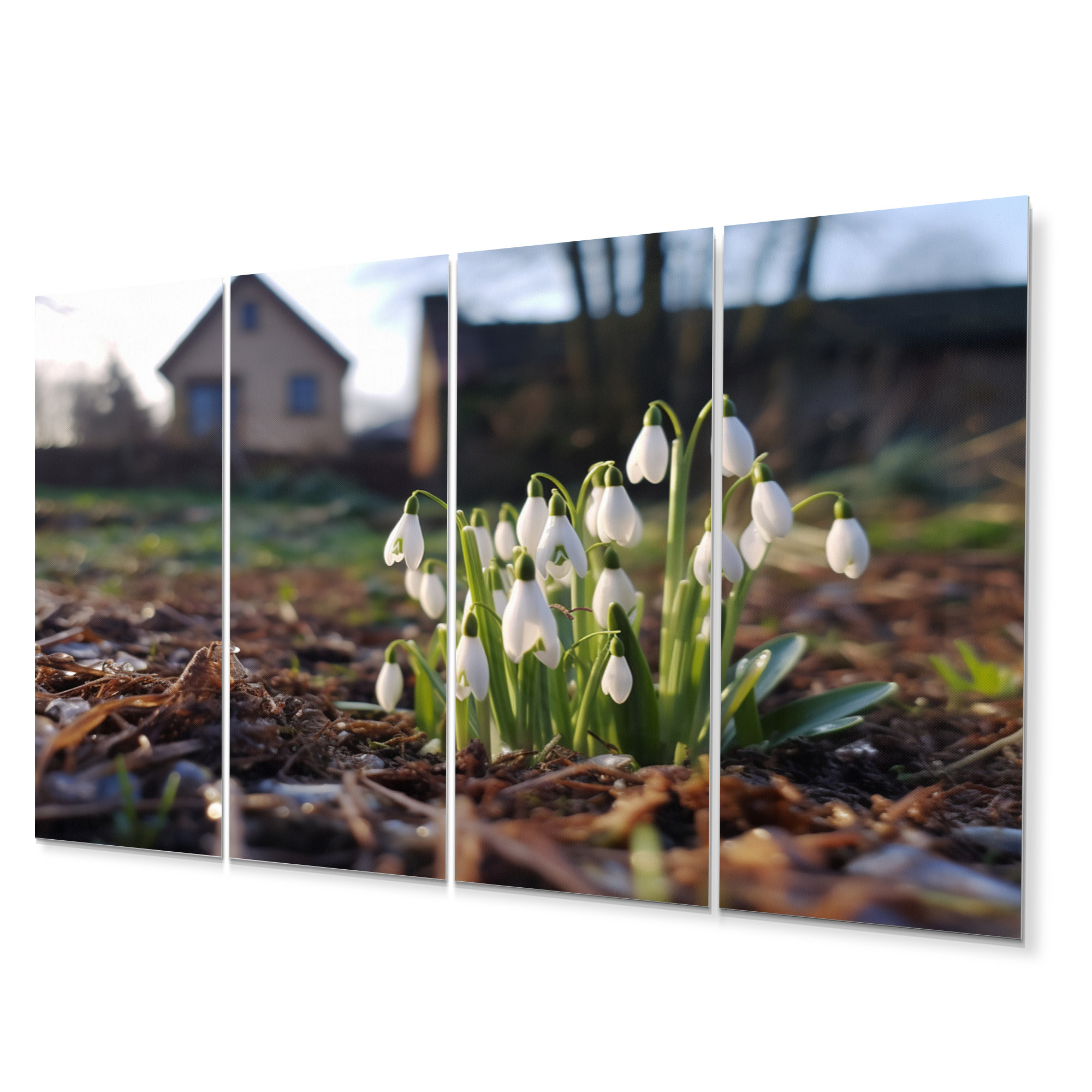 Gracie Oaks 4 Piece Snowdrop Wall Décor Set - Wayfair Canada