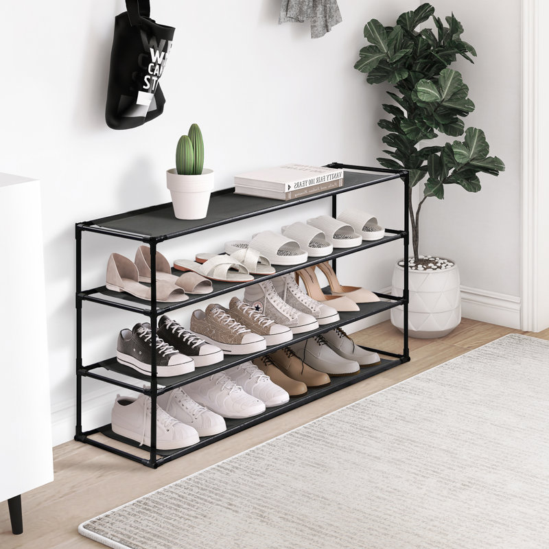 Rebrilliant 20 Pair Stackable Shoe Rack & Reviews | Wayfair