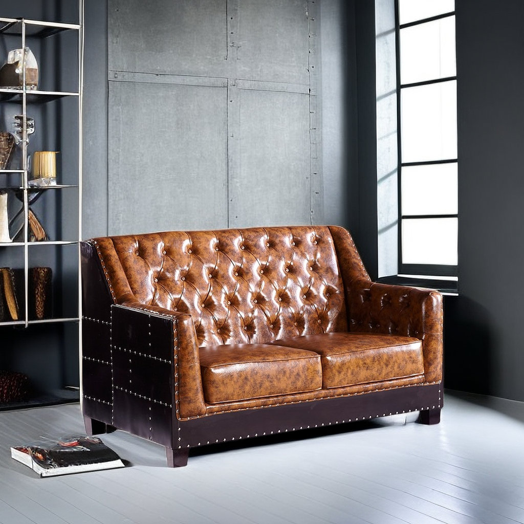 Williston Forge Industrial Style Iron Sofa - Wayfair Canada