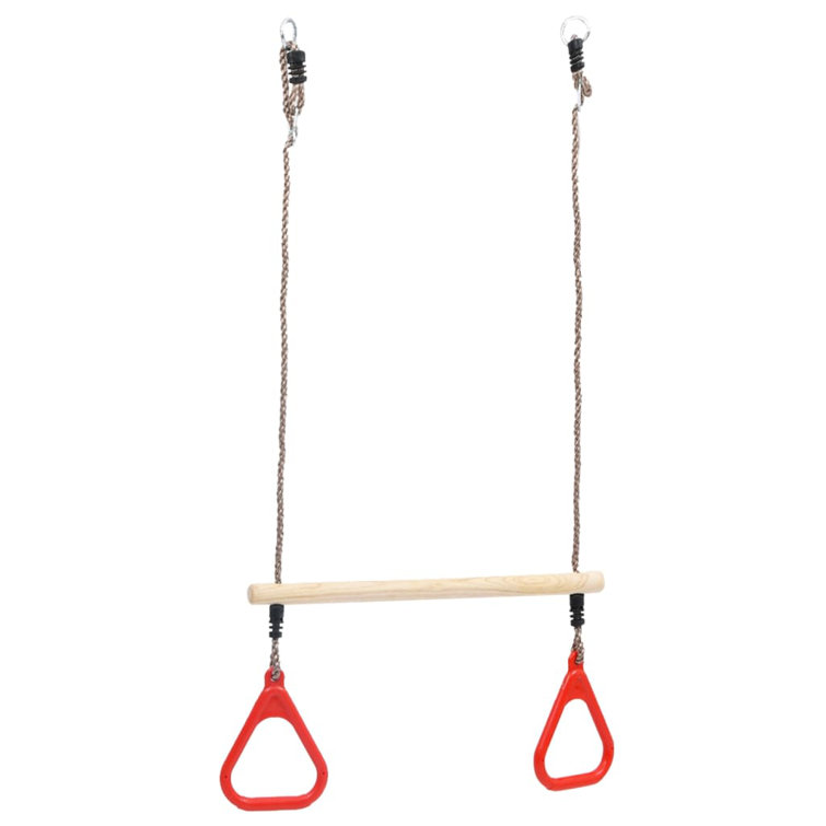 Freeport Park Harwich Trapeze Swing Bar with Rings | Wayfair.co.uk