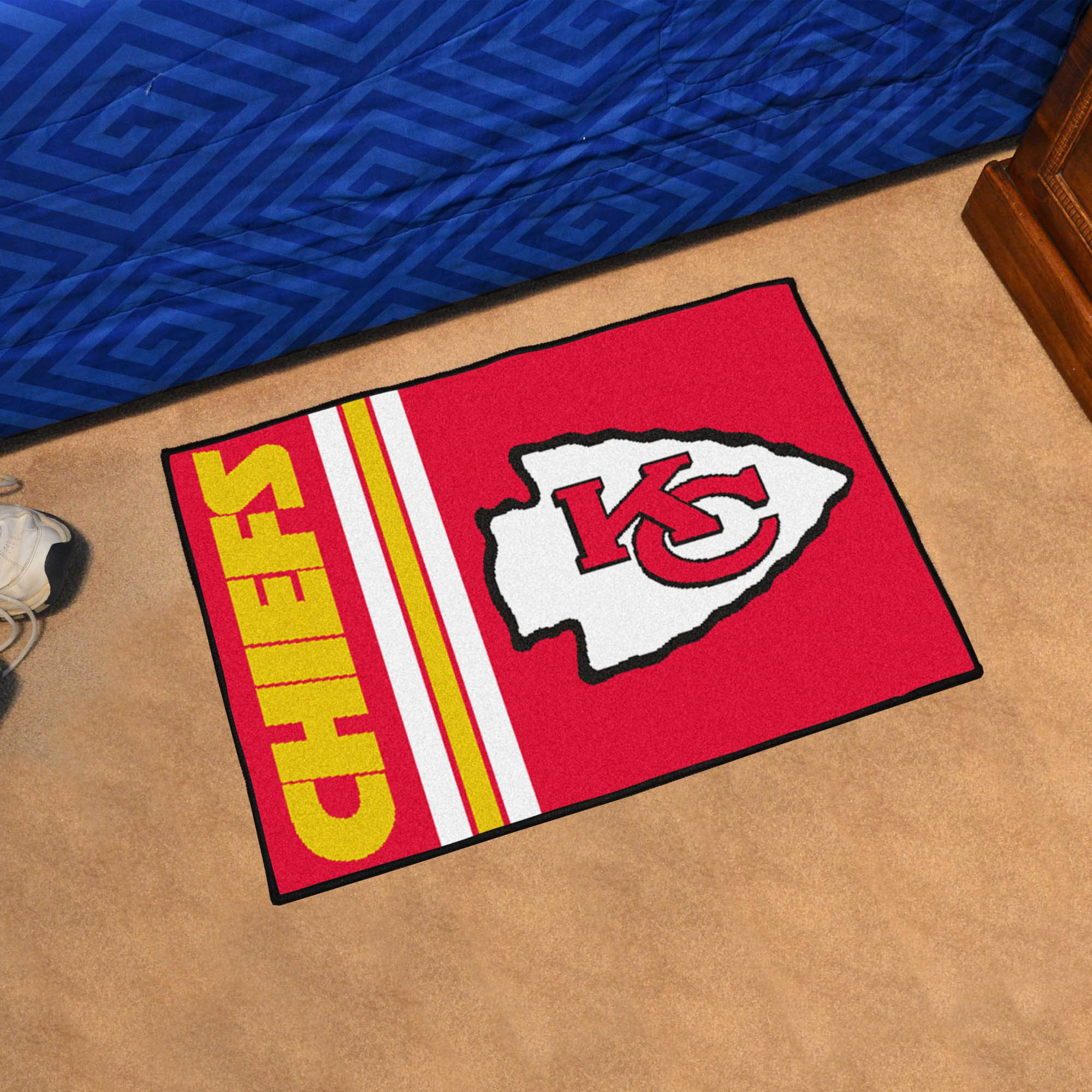 FANMATS NFL - Kansas City Chiefs Starter 30 in. x 19 in. Non-Slip ...