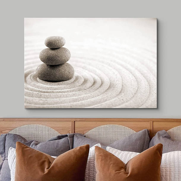 IDEA4WALL Zen Stones Canvas Prints Wall Art & Reviews | Wayfair
