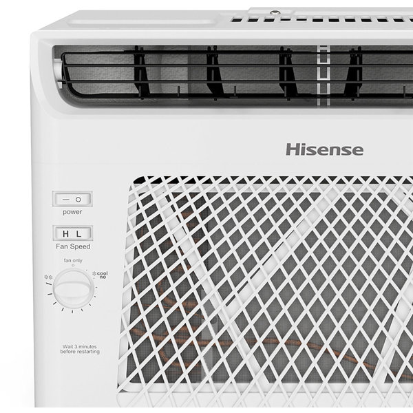 HiSense 5,000 BTU Window Air Conditioner with Mechanical Rotary ...