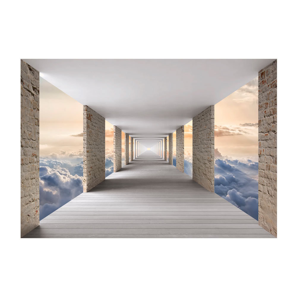 East Urban Home Skyward Corridor Wall Mural | Wayfair