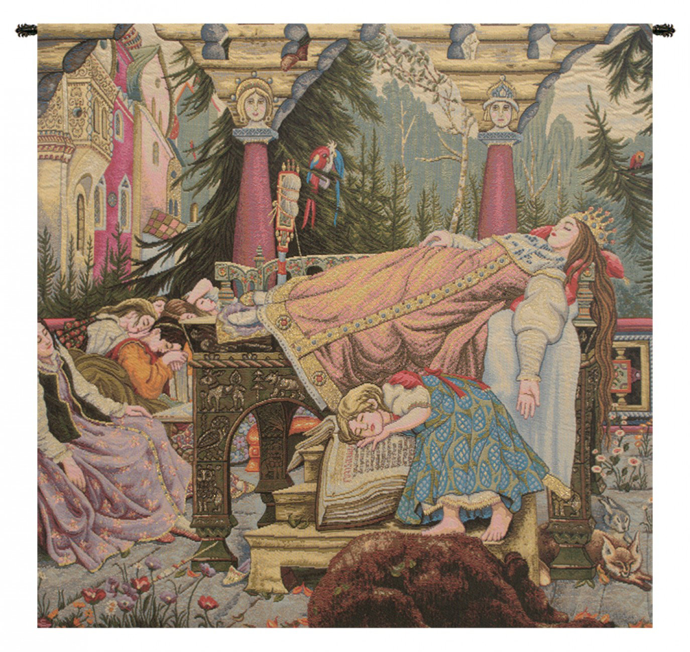 Charlotte Home Furnishings Sleeping Beauty Wall Hanging | Wayfair