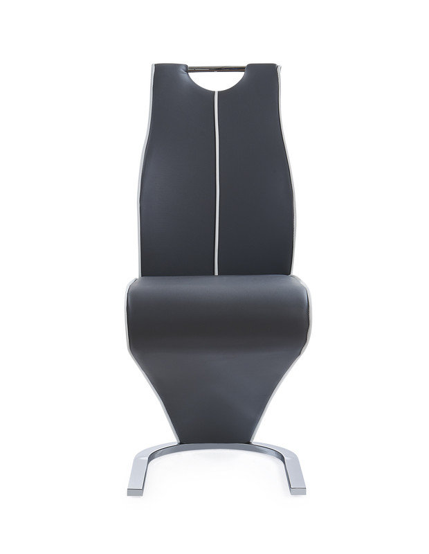 Ivy Bronx Set Of 2 Z Style Design Dining Chairs With Metal Base And ...