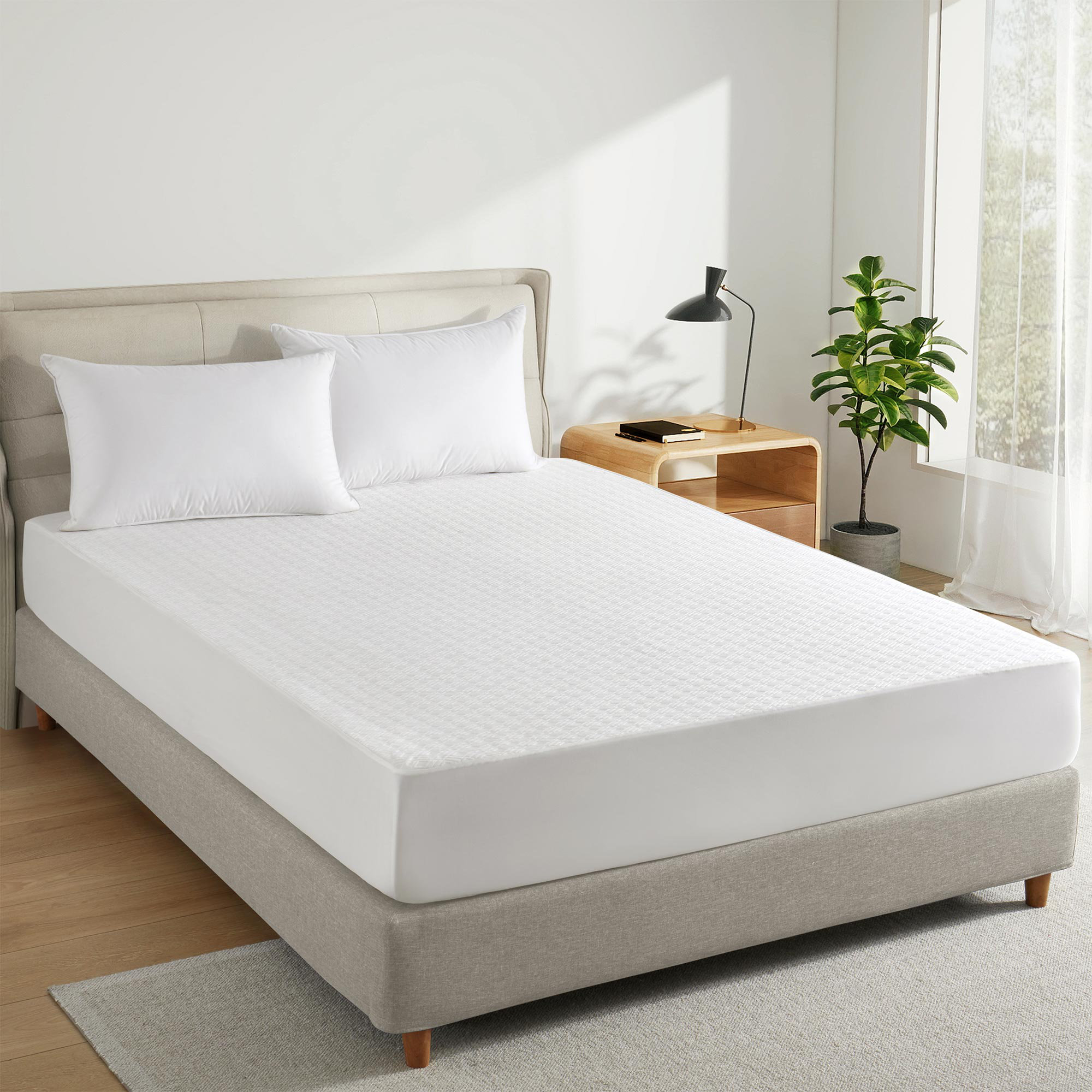 Alwyn Home Cooling Down Alternative Mattress Protector - Wayfair Canada