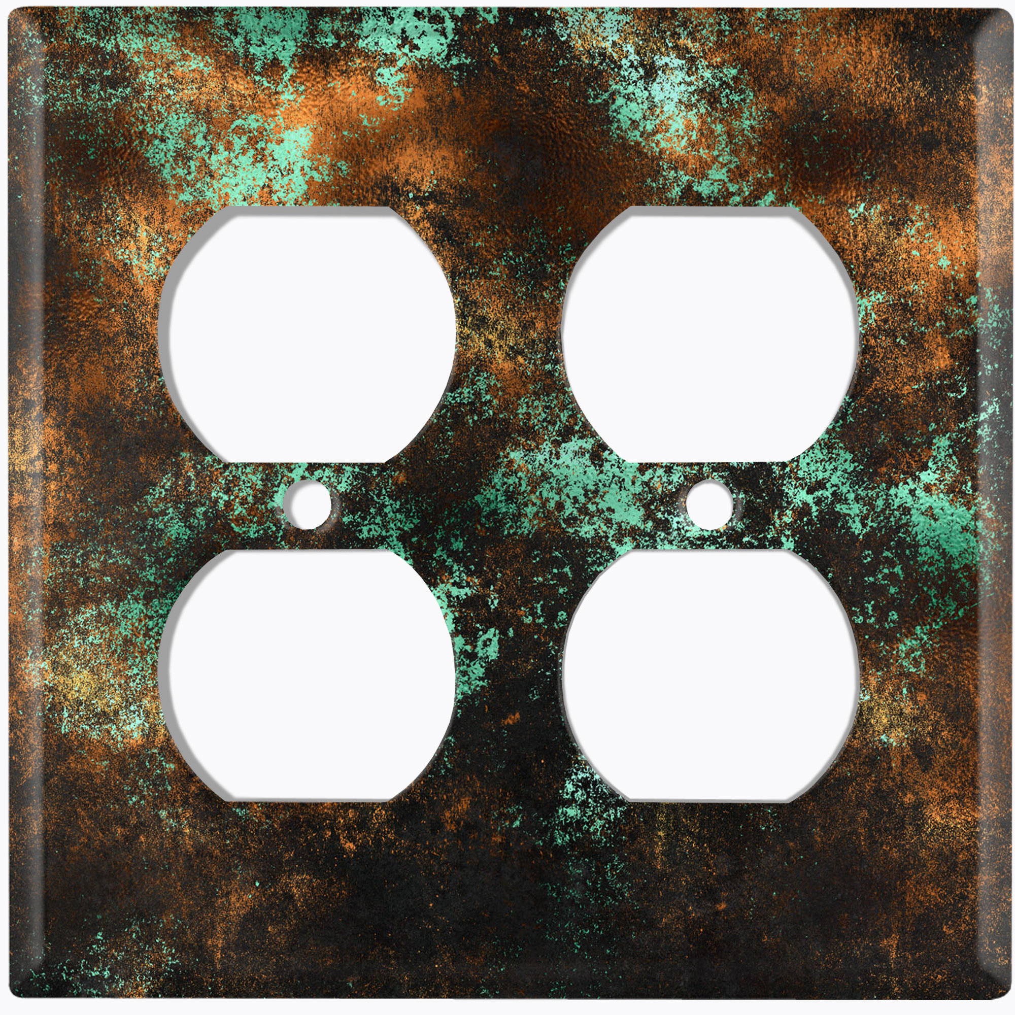 WorldAcc 2-Gang Duplex Outlet Wall Plate | Wayfair