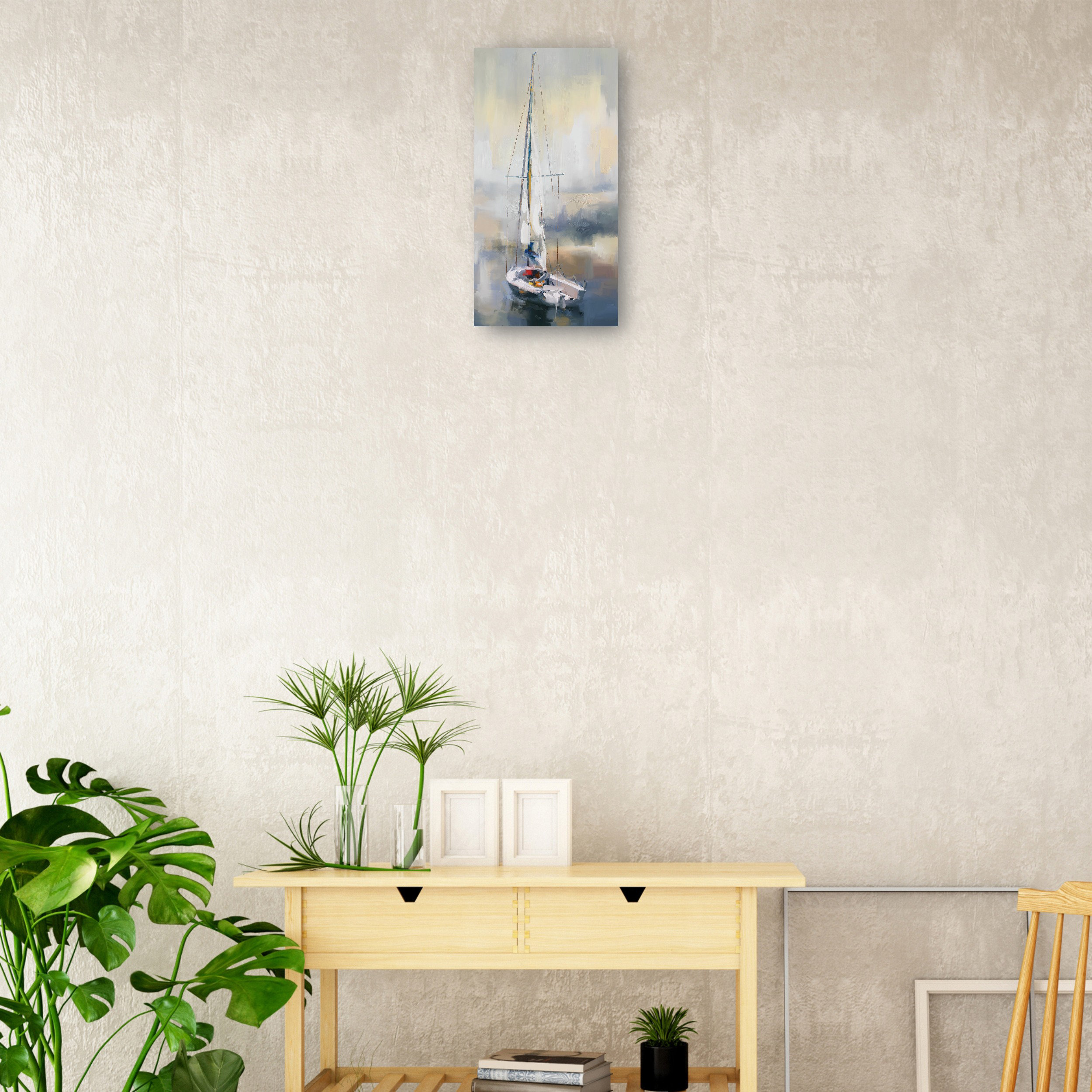 Longshore Tides Morning Masts II by Studio Arts Canvas Art Print | Wayfair