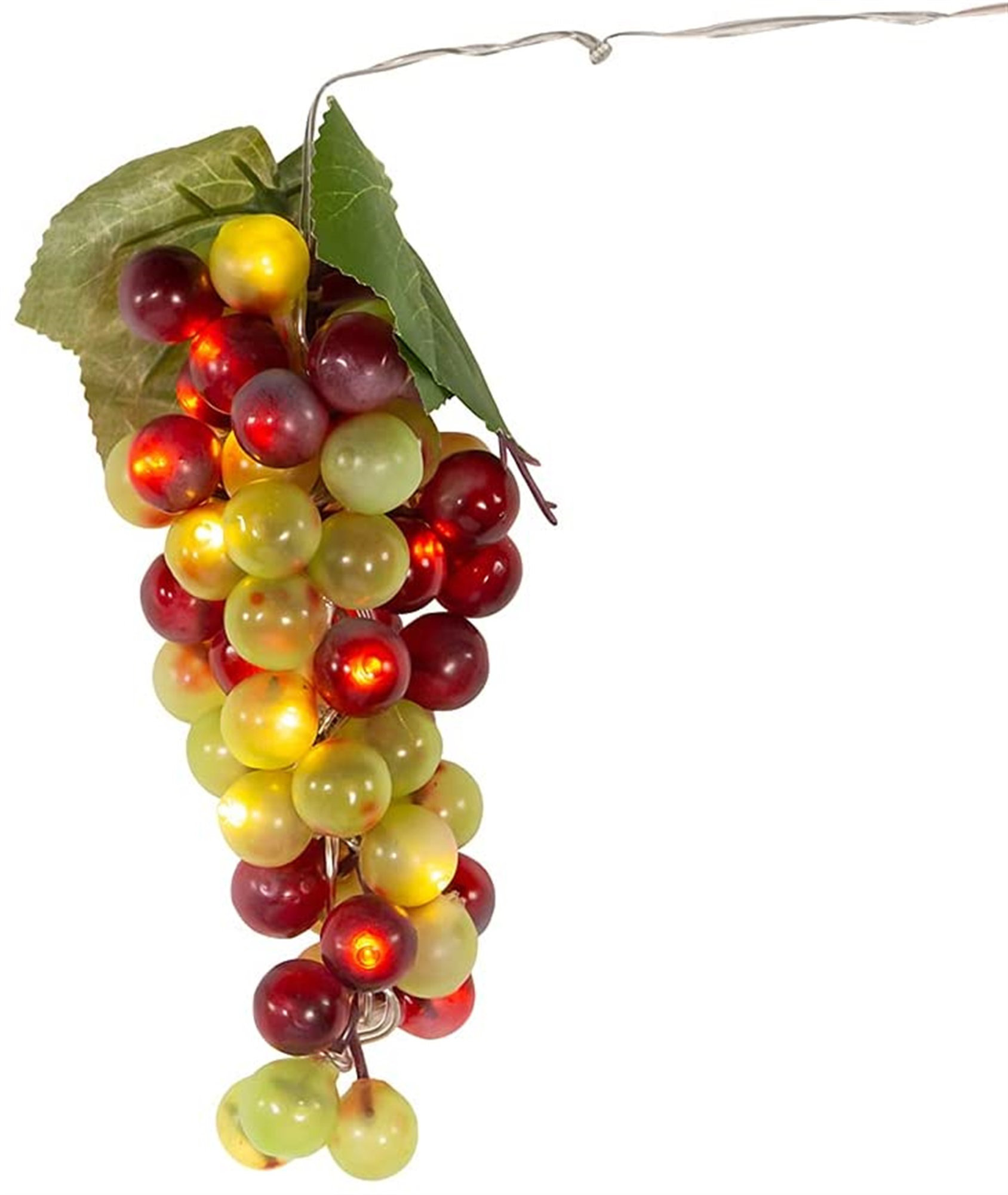 Kurt Adler Grape Cluster 20 Light Plug-in String Lights | Wayfair
