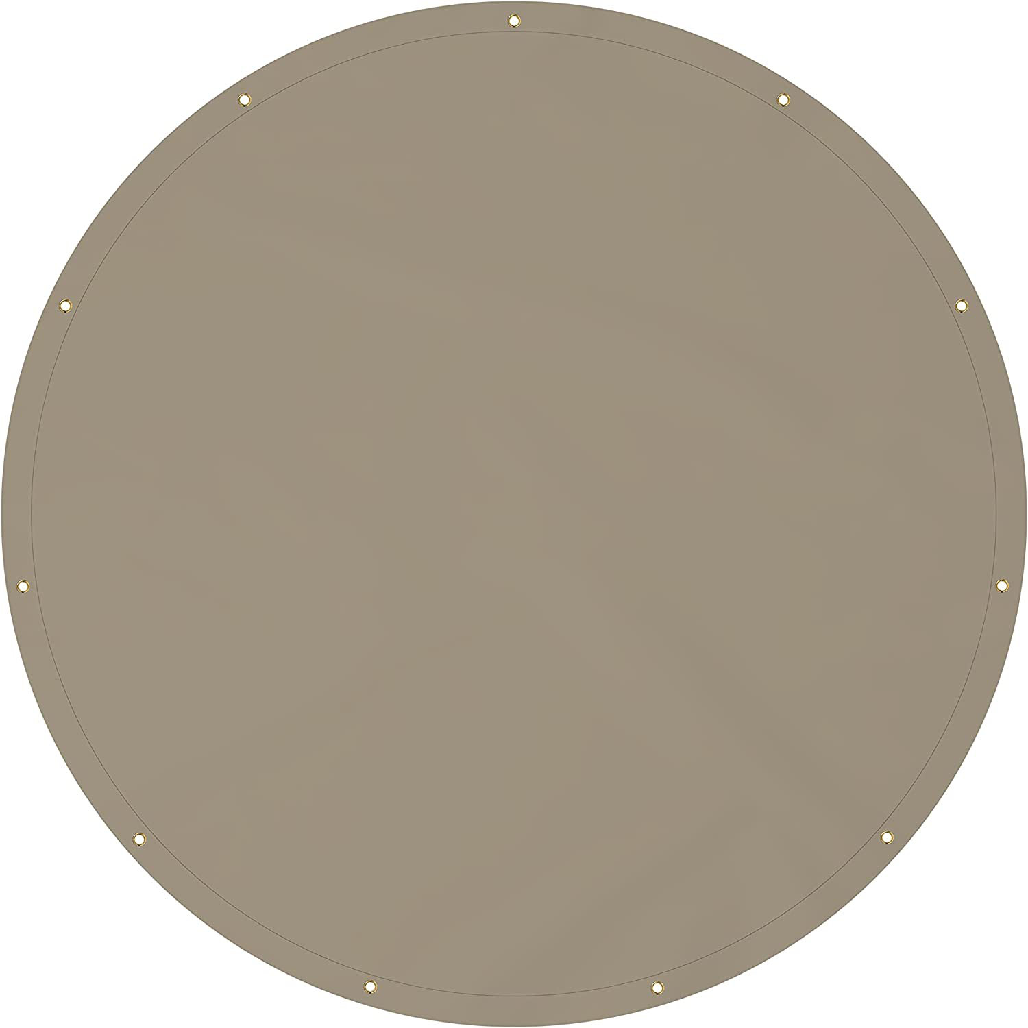 Covers & All "Heavy Duty Waterproof Round Tarp with Grommets ...