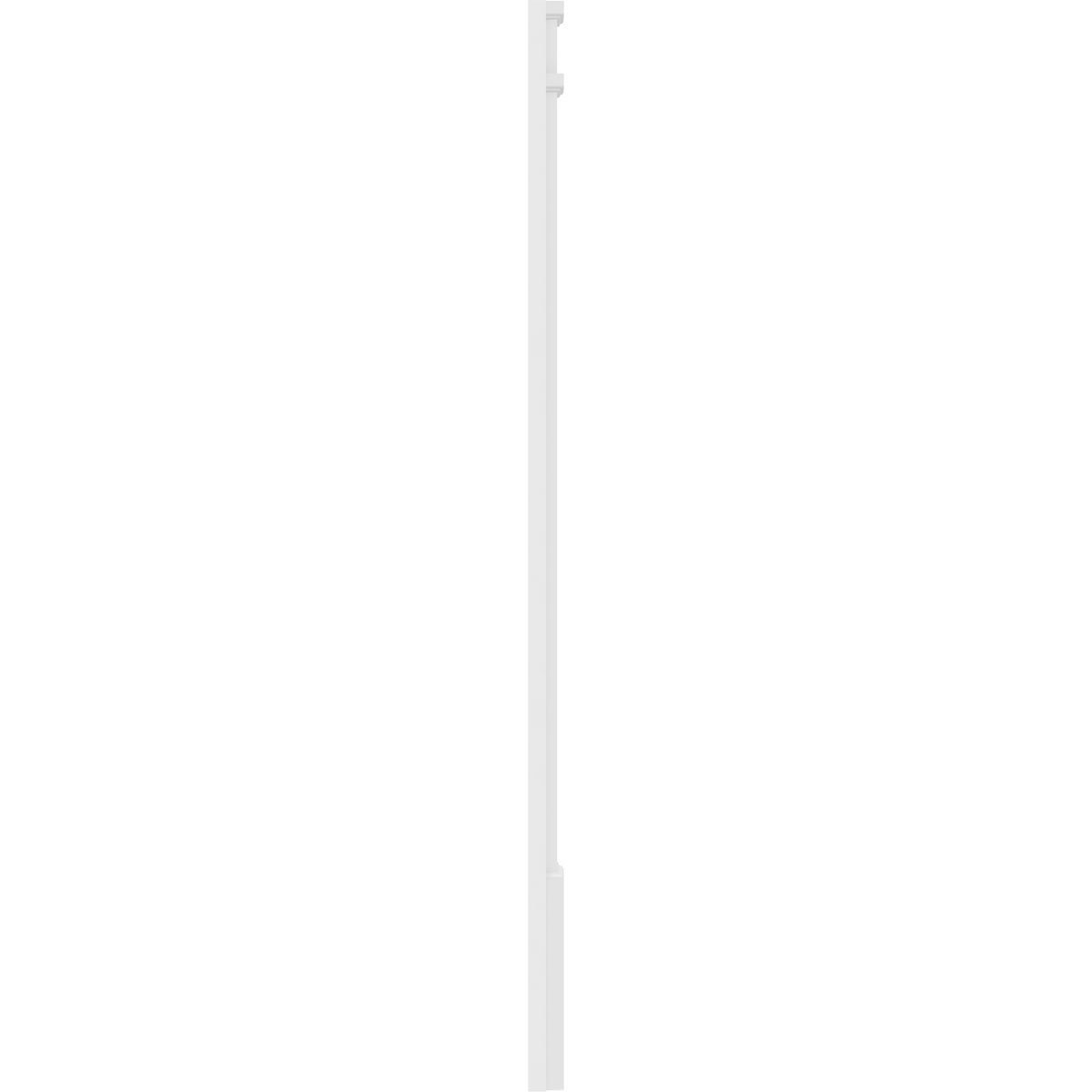 Ekena Millwork Signature Urethane Flat Panel Pilaster with Decorative ...