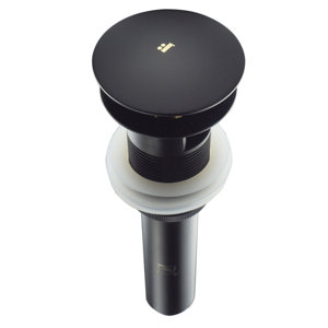Fine Fixtures Pop-Up Bathroom Sink Drain with Overflow & Reviews | Wayfair