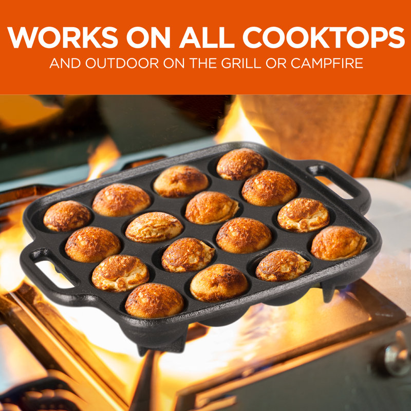 how to cook in a cast iron muffin pan