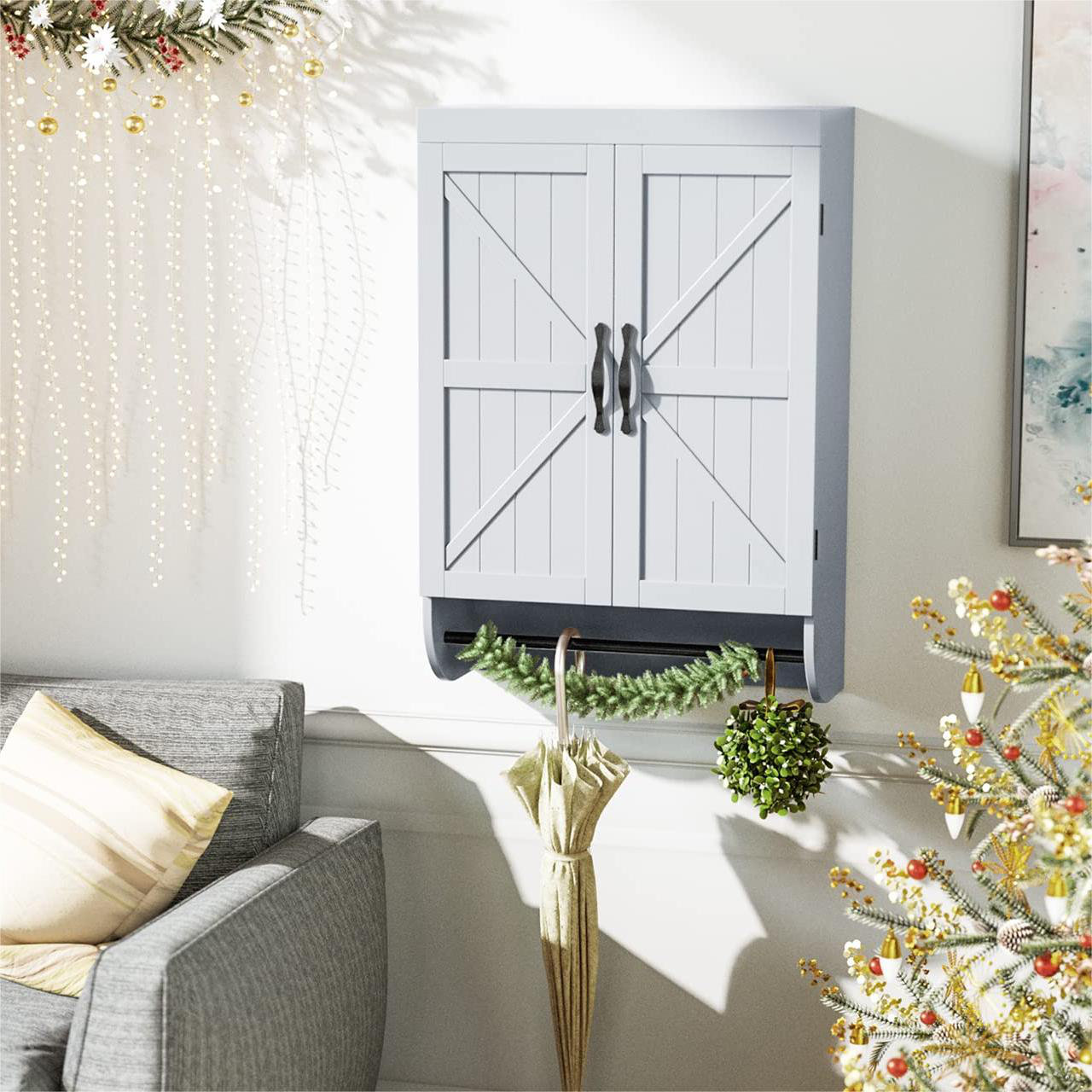 Gracie Oaks Wall Bathroom Cabinet - Wayfair Canada