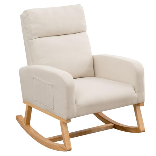Beige Rocking Chairs You'll Love | Wayfair