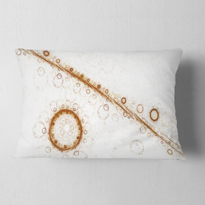 Design Art Abstract Live Cell Protein under Microscope Lumbar Pillow ...