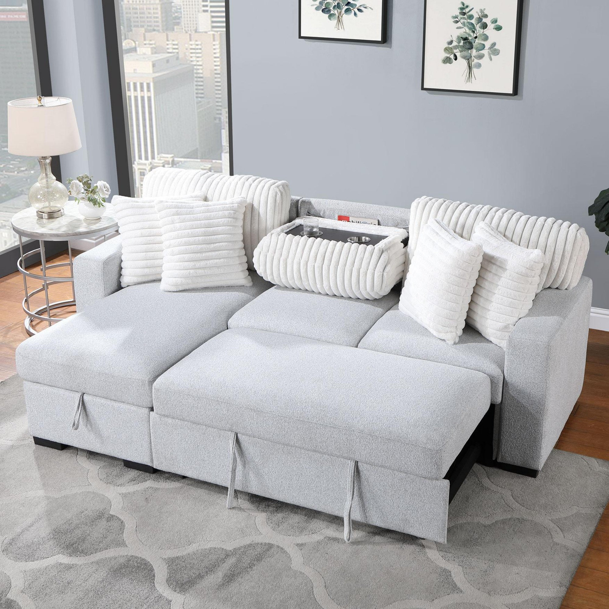 Latitude Run® Reversible sofa bed | Wayfair