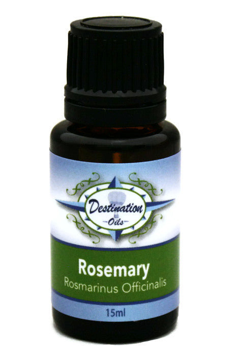 Destination Oils Rosemary Essential Oil ~ 15Ml ~ Pure-Single Essential ...