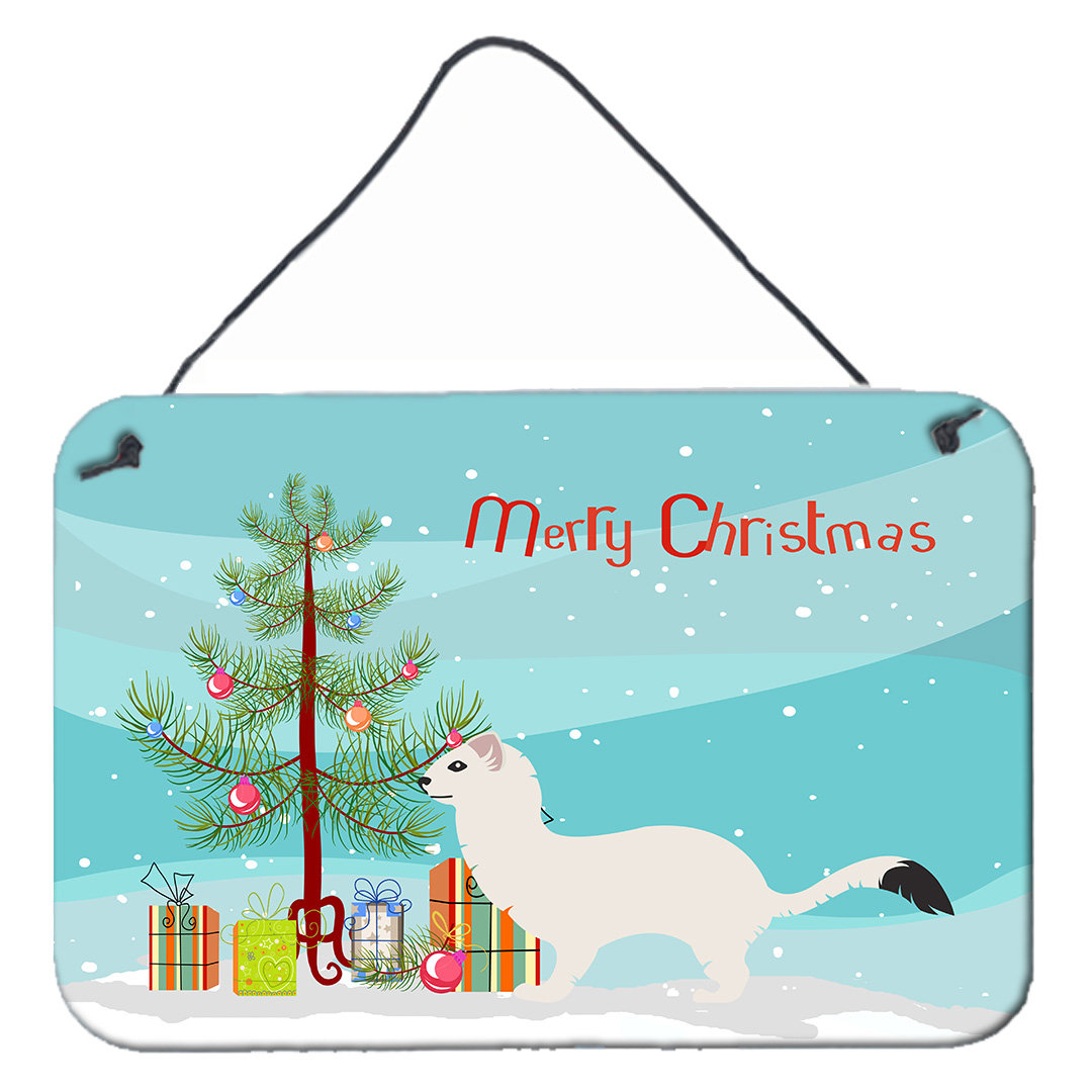 The Holiday Aisle® Stoat Short-Tailed Weasel Christmas Decorative ...