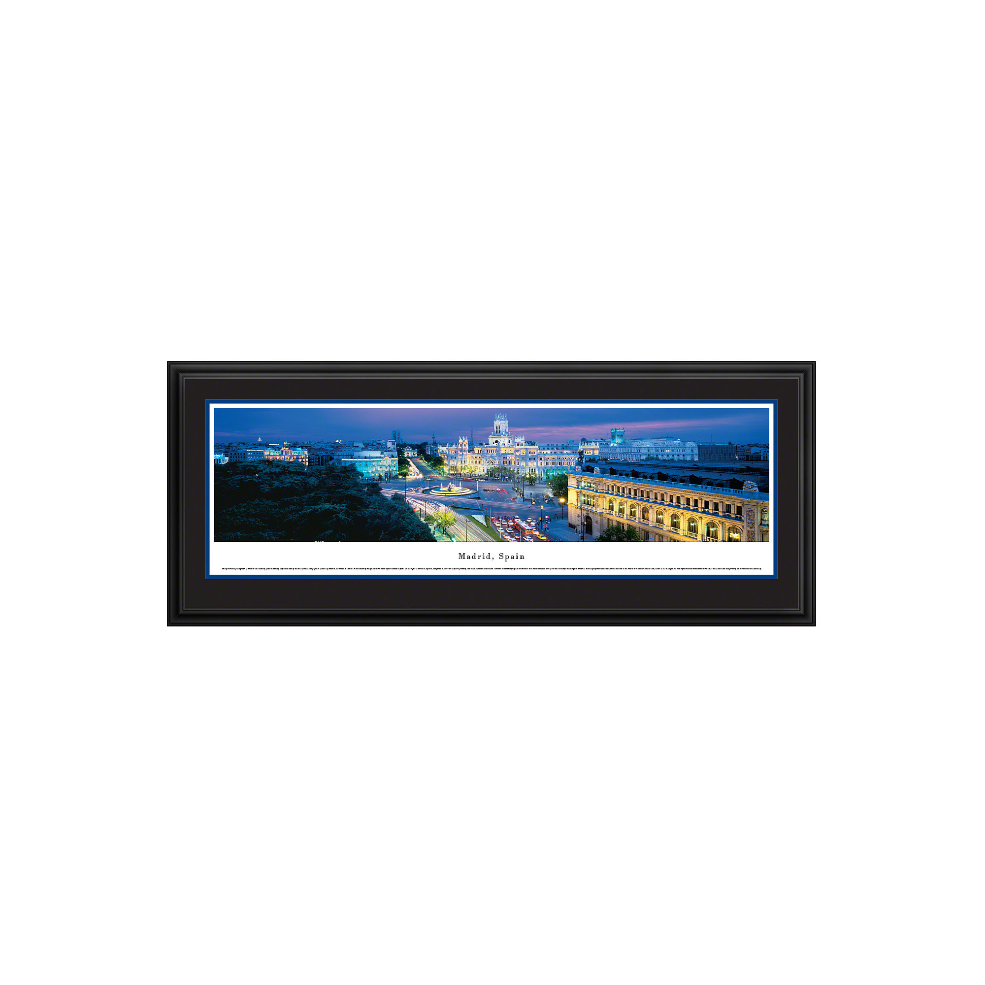 Vault W Artwork World Skyline Madrid, Spain-Series 2 by James Blakeway ...