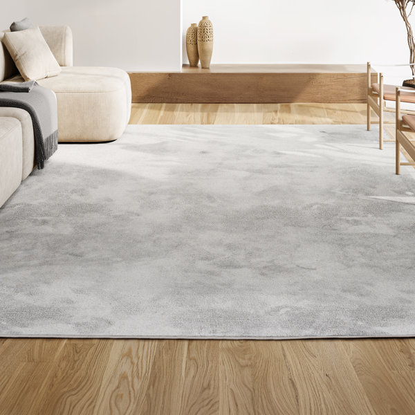 Wade Logan® Arcie Solid Low-Pile Ivory Rug & Reviews - Wayfair Canada
