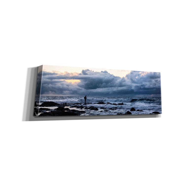 Rosecliff Heights Epic Graffiti 'Surf Fishing' By Daniel Burt Giclee ...