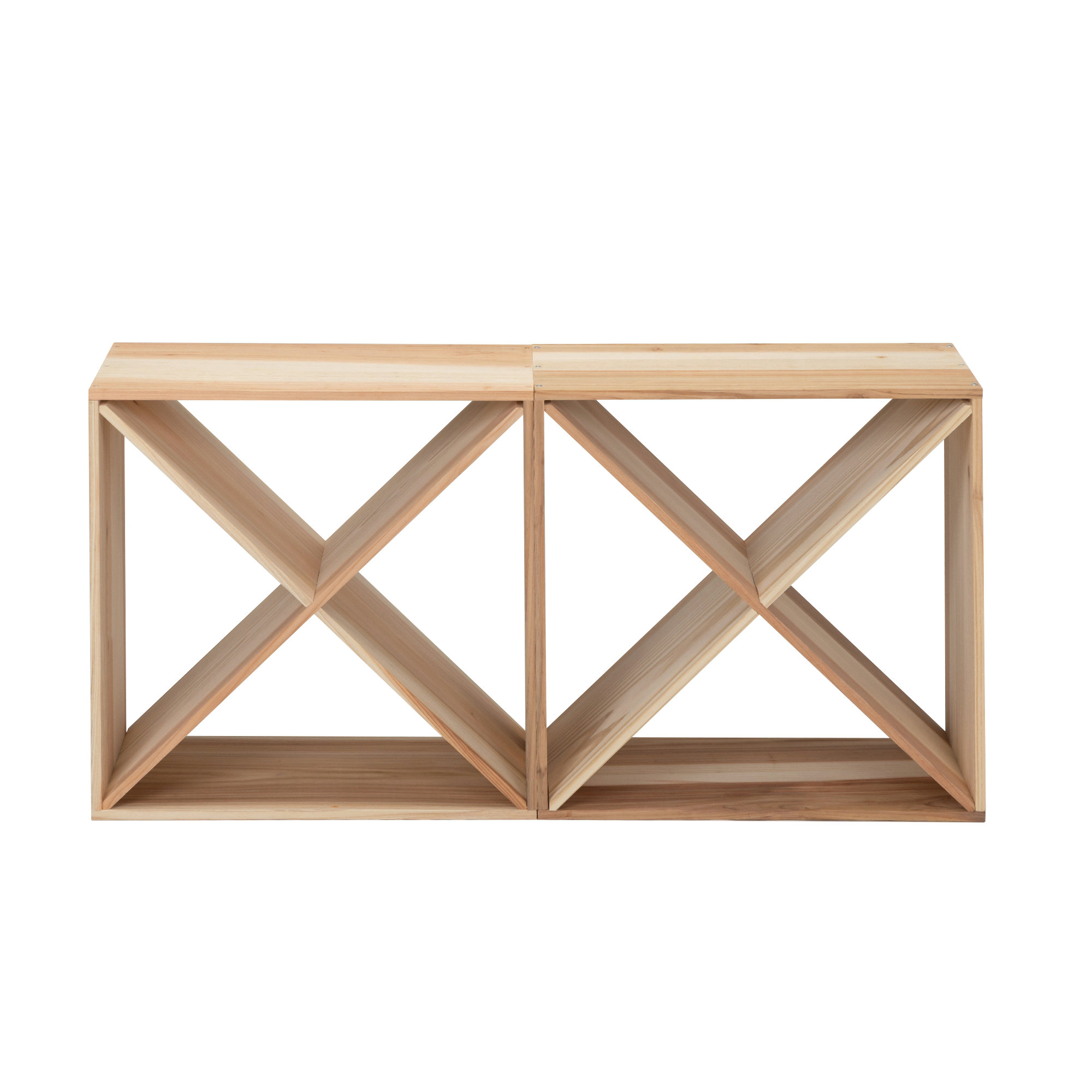 George Oliver 24 Bottle Modular Wine Rack, Stackablewine Storage Cube ...