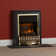 Dimplex Bramdean Optimyst Free Standing Fire, Brass and Black Electric ...