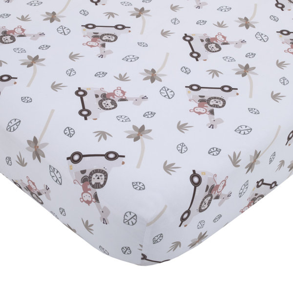 Indigo Safari Little Love by NoJo Jungle Ride Grey, White and Tan, Kent ...