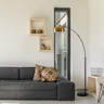 George Oliver Deitz 75" Arched/Arc Floor Lamp & Reviews | Wayfair