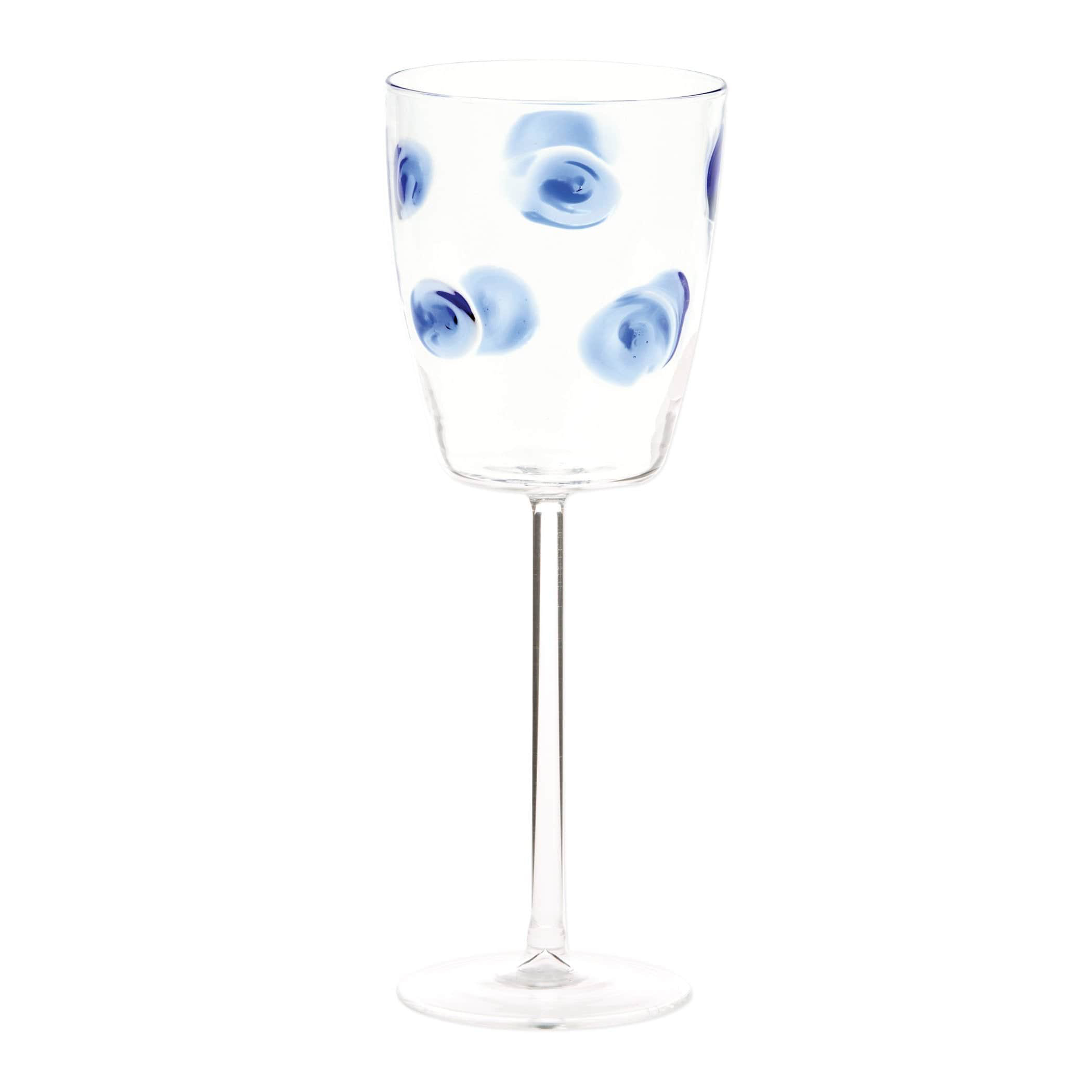 VIETRI Drop 11 oz. Wine Glass & Reviews | Perigold