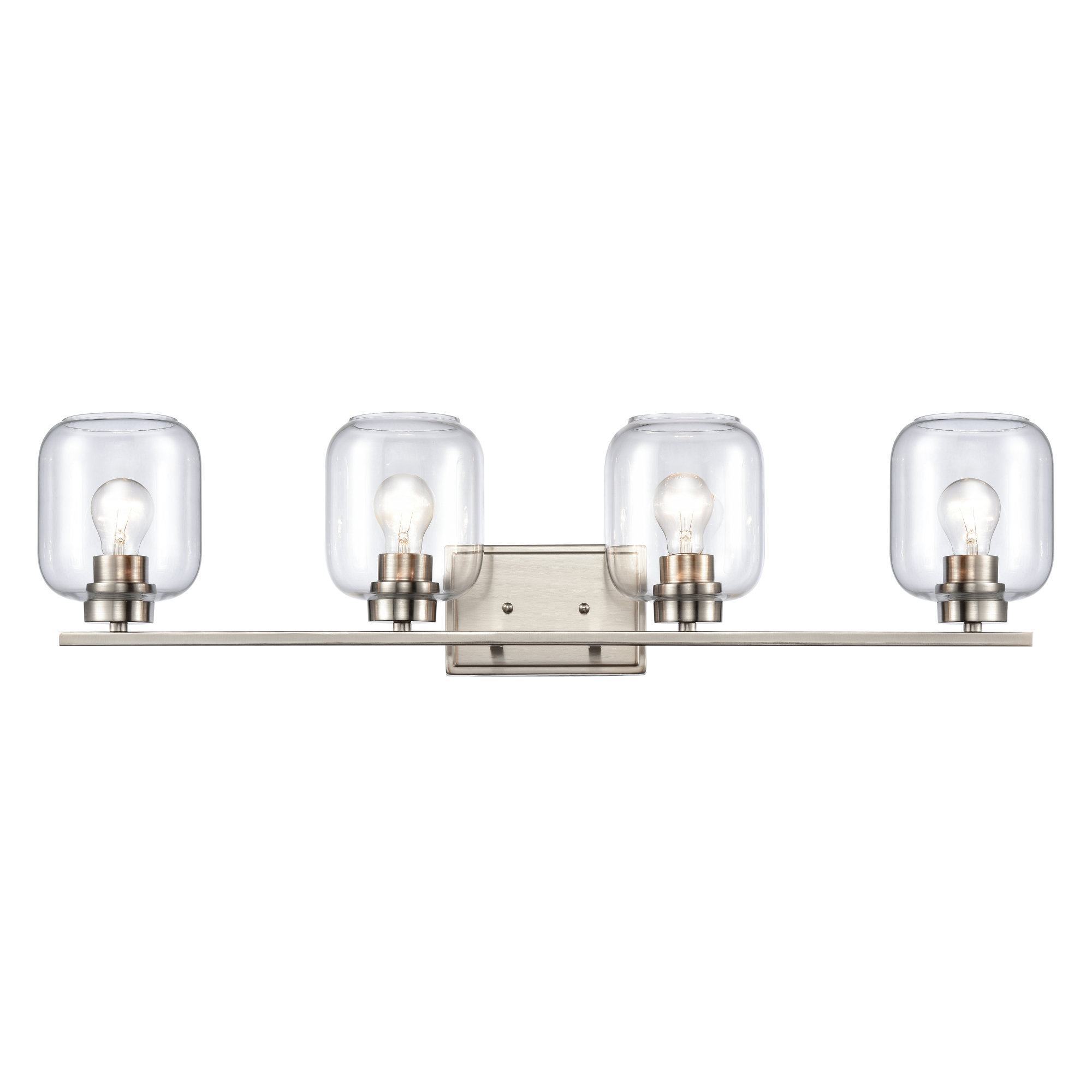 Vanity Art 4 - Light Plug-in Transparent Wallchiere | Wayfair
