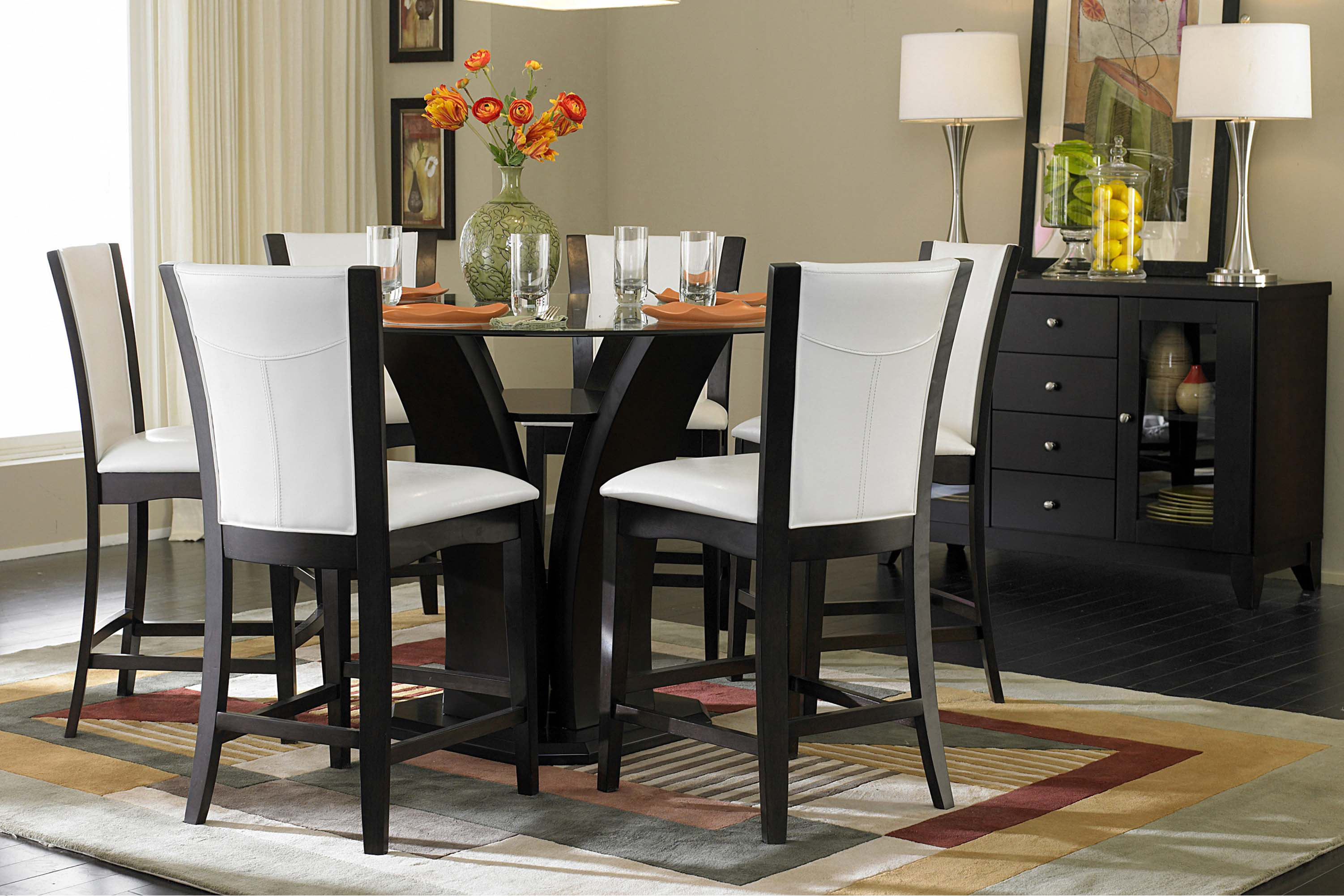 Winston Porter Modern Contemporary Counter Height Chairs Set Of 2 ...