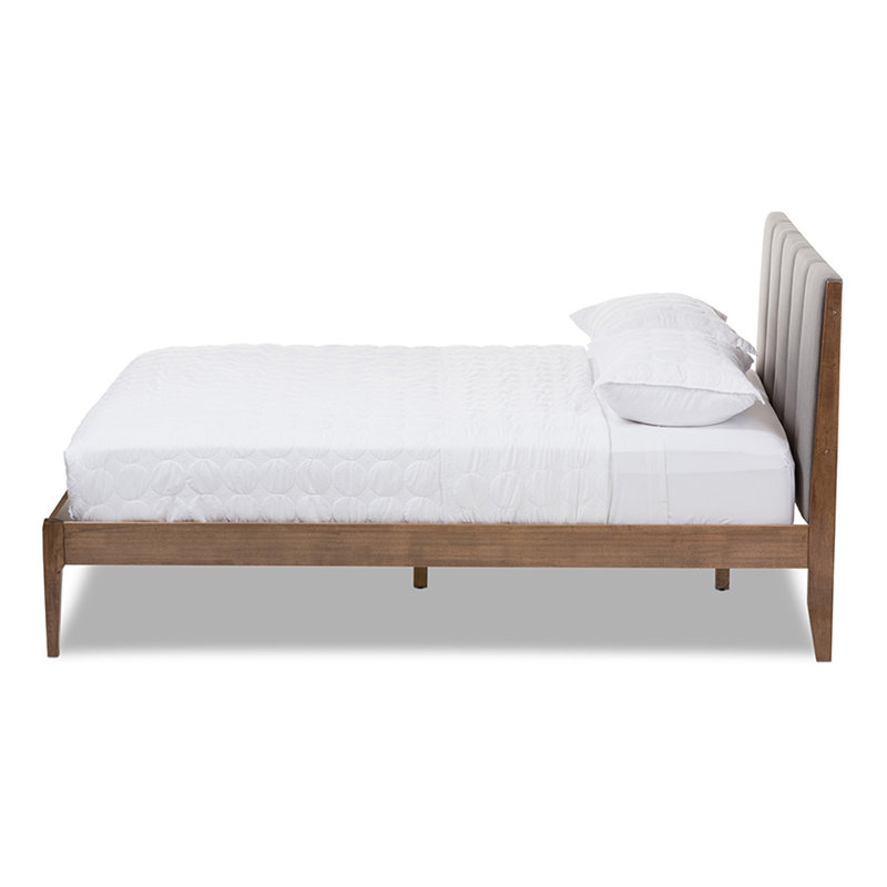 George Oliver Neville Upholstered Platform Bed & Reviews | Wayfair